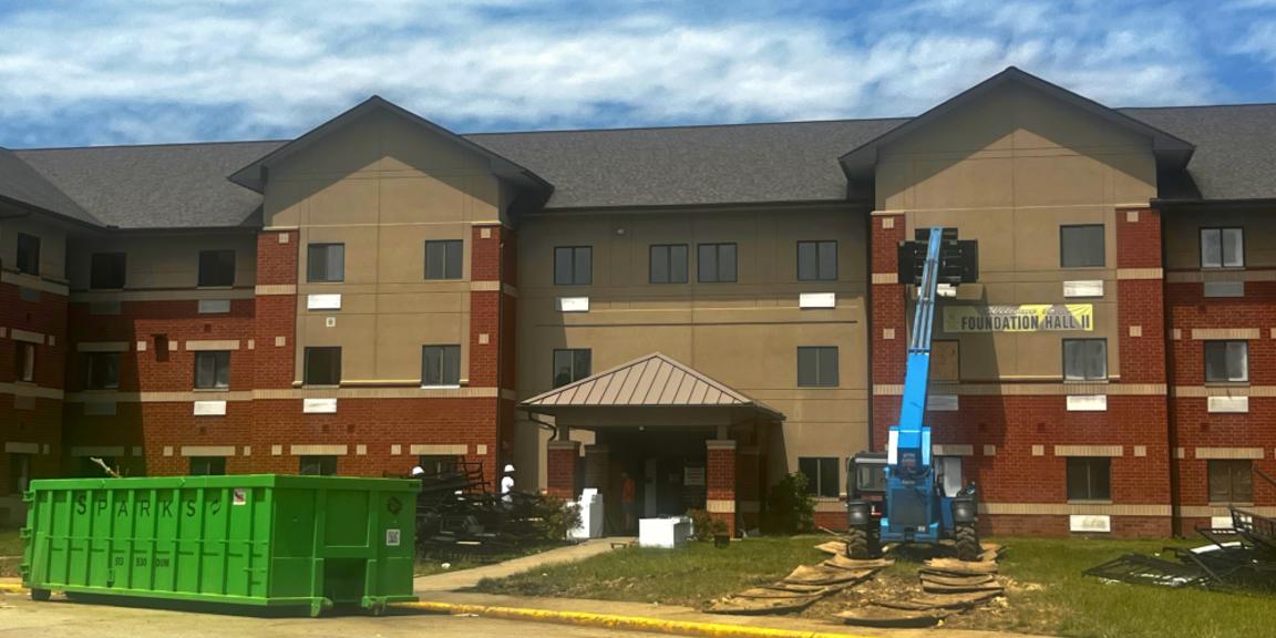 Summer construction enhancing campus facilities and infrastructure at ...