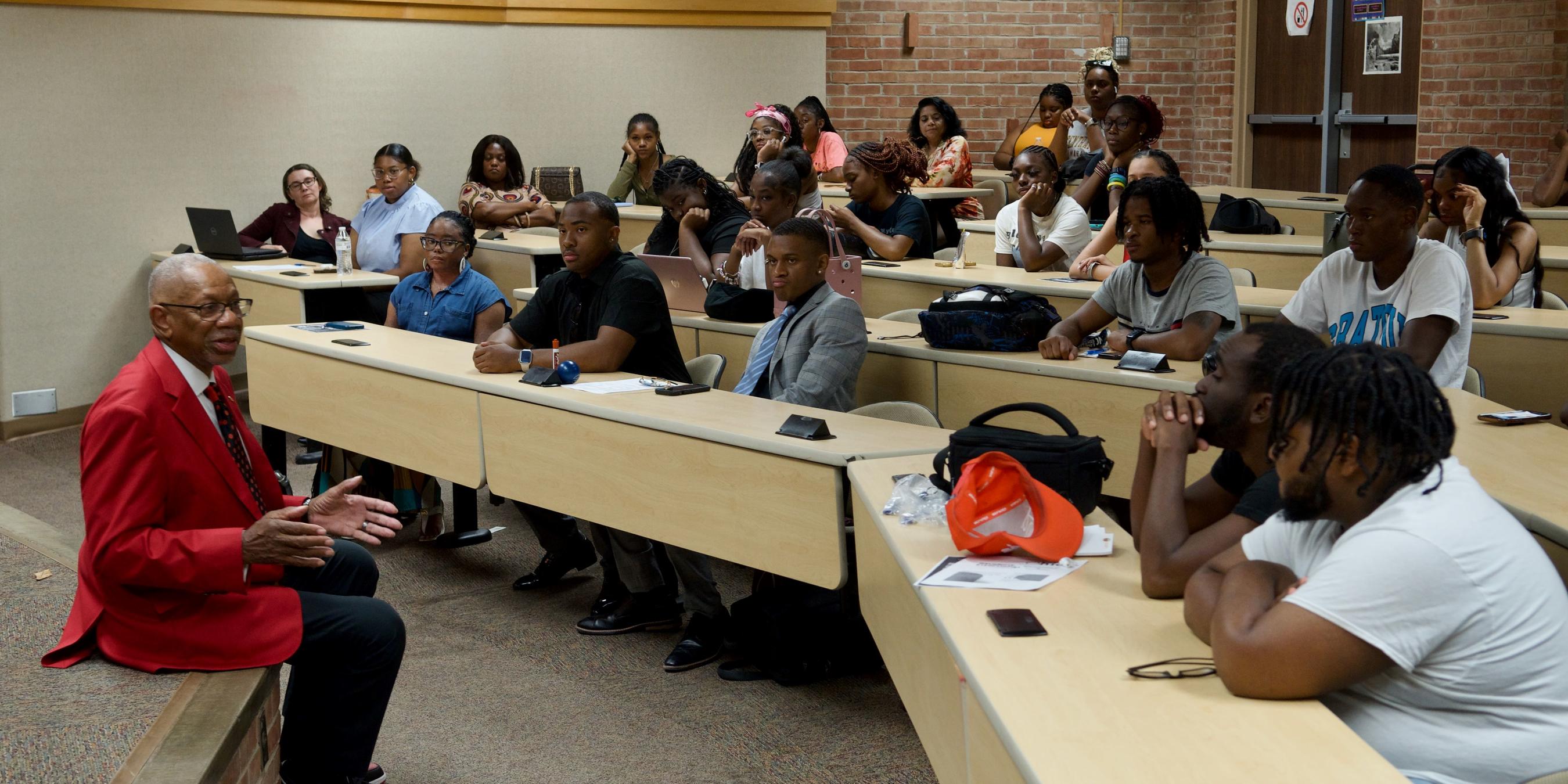 Central State University welcomes Dayton Mayor Jeffrey Mims Jr. for an ...